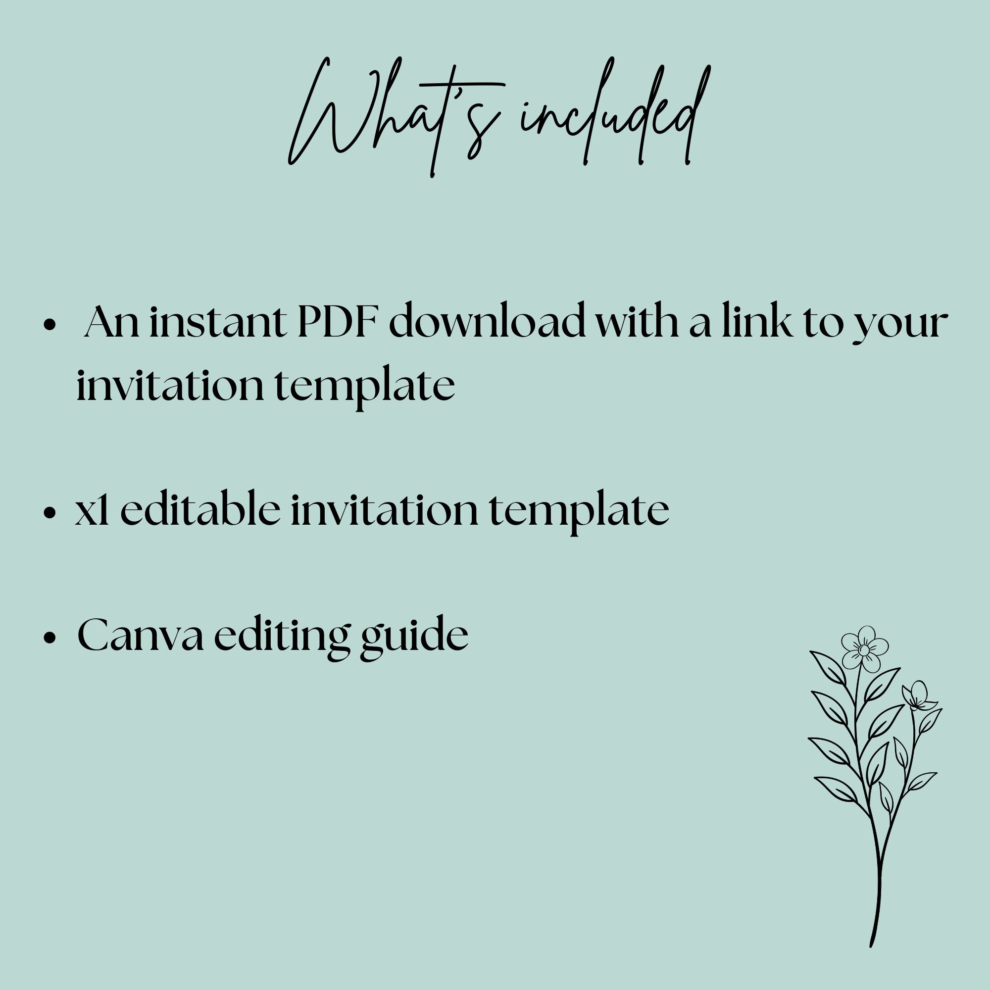 EDITABLE Lets Celebrate Invitation | Digital Download | Easy Editable ...