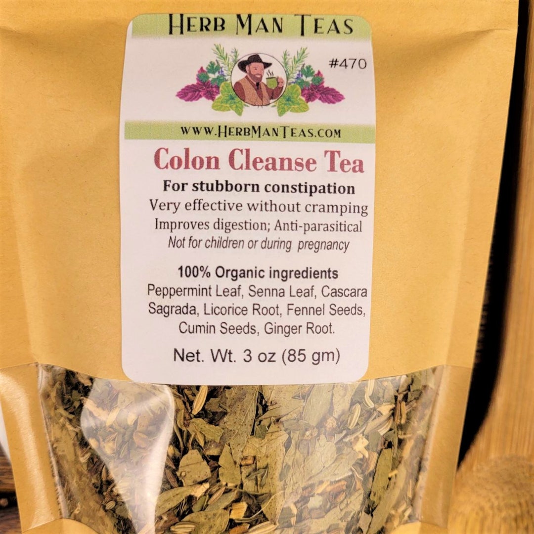 COLON CLEANS & DETOX Tea Proven Effective Organic Tea Blend by Master ...