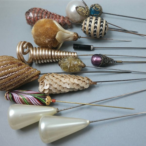 Vintage Straight Pins - Etsy