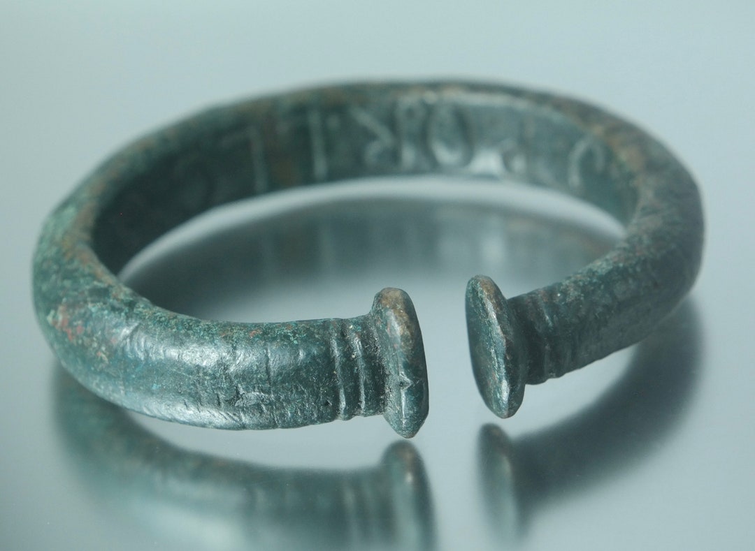 Vintage Replica Ancient Roman Bronze Bangles - Etsy