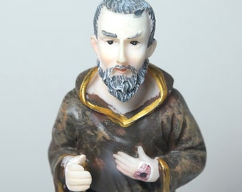 Catholic Monk Statue - Etsy