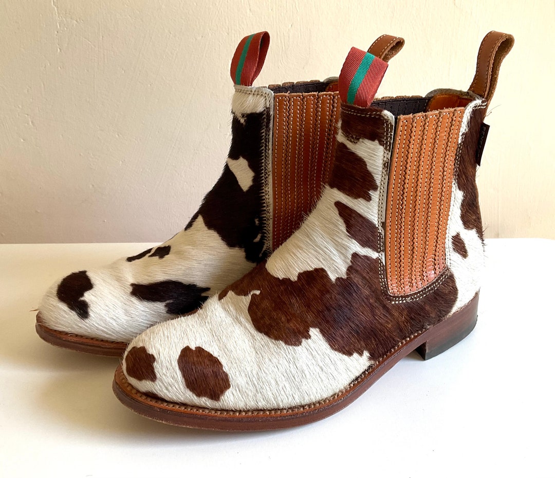 Penelope Chilvers Freisan Pony Leather Ladies Ankle Boots UK Size 4 37 ...