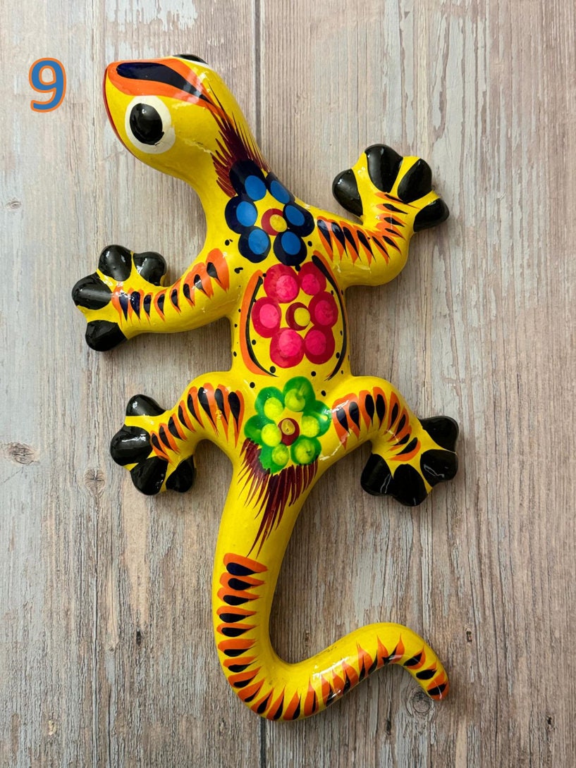Mexican Salamander, Mexican Ceramic Lizard, Mexican Pottery, Mexican ...