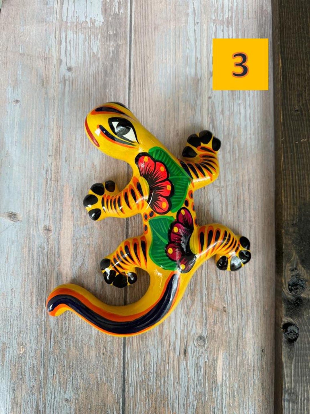 8"mexican Salamander, Mexican Ceramic Lizard, Mexican Pottery, Mexican ...