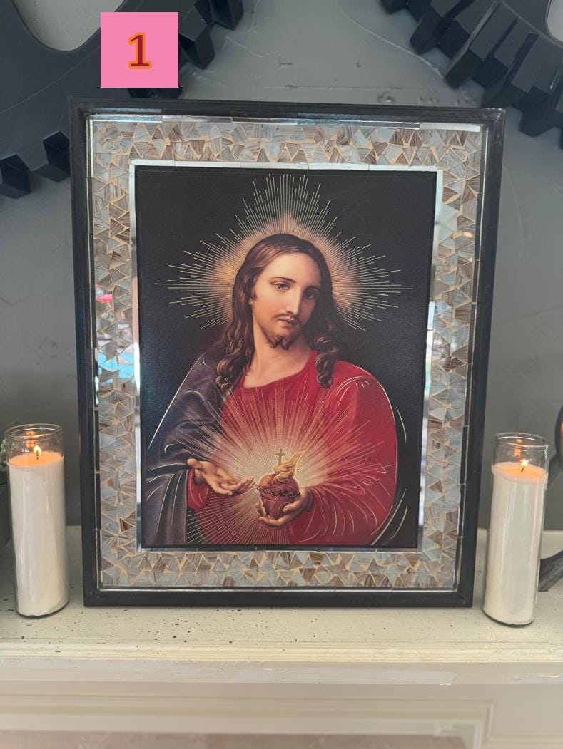 Sacred Jesus Heart, San Judas Tadeo, Sagrado Corazon, Religious Art ...