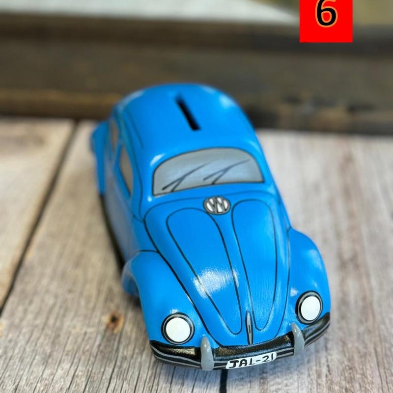 Car Piggy Bank - Etsy