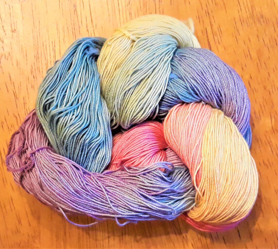 Hand Dyed Cotton Crochet Thread Sizes 10 and 20 Antique - Etsy