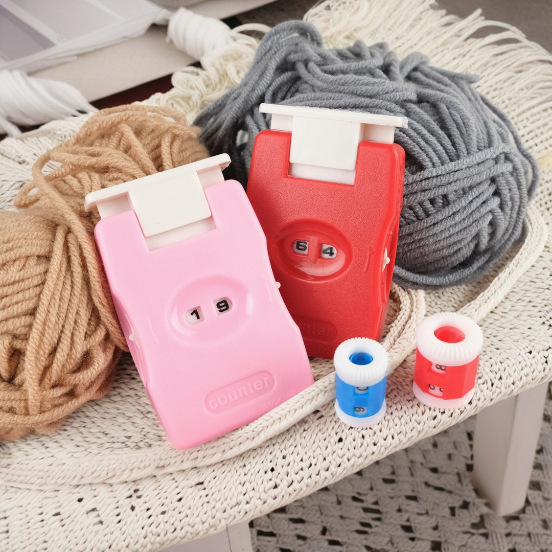 Knitting Row Counter, Counter, Crochet Accessories, Digital Row Markers ...