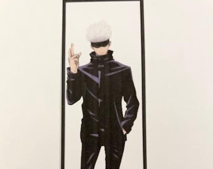 Jujutsu Kaisen Satoru Gojo Bookmark - Etsy