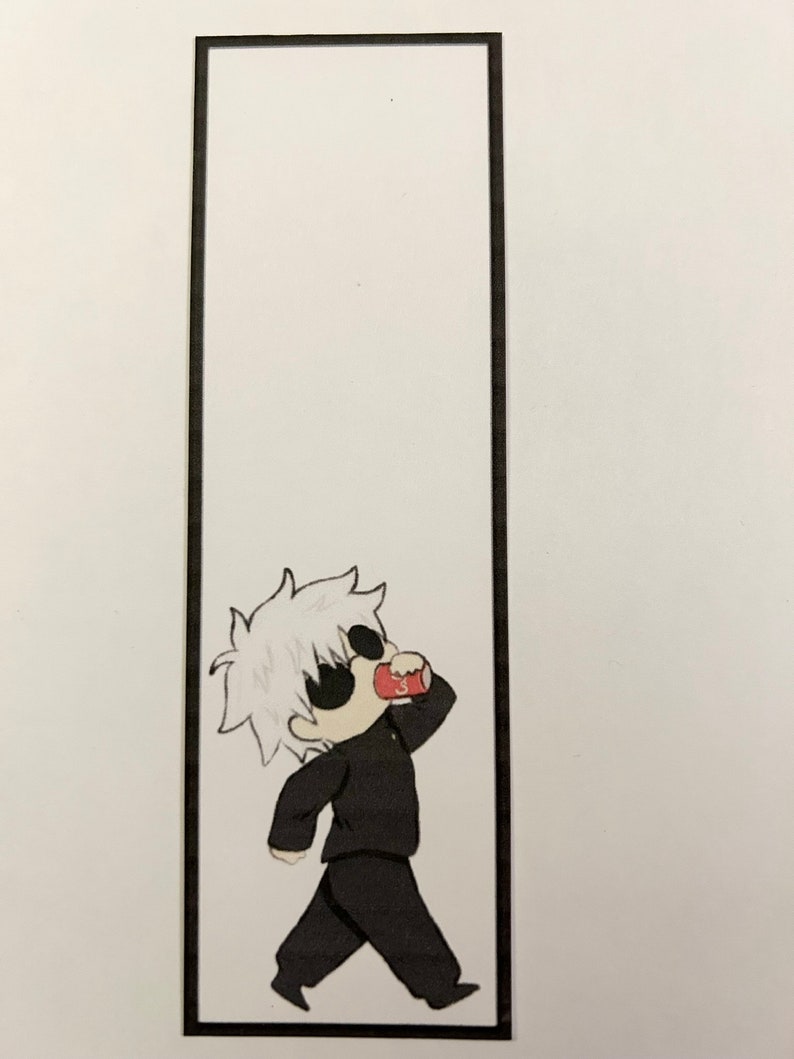 Jujutsu Kaisen Chibi Gojo and Geto Bookmarks - Etsy UK