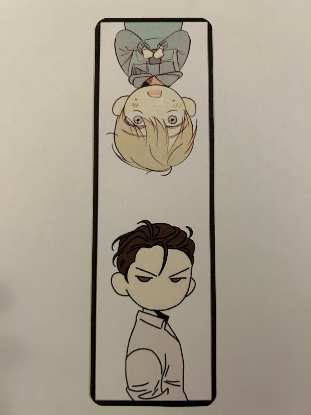 Dangerous Convenience Store BL Manhwa Ahjussi & Euijoon Chibi Bookmark ...