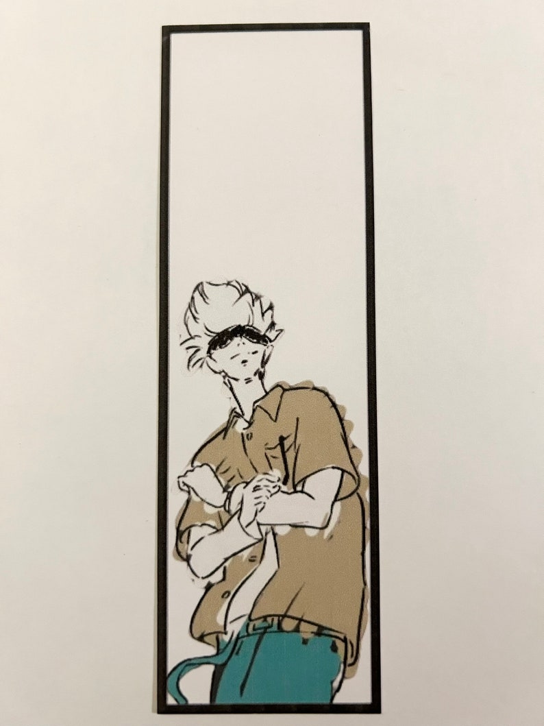 Jujutsu Kaisen S1 Outro Satoru Gojo Sketch Bookmark - Etsy