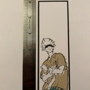 Jujutsu Kaisen S1 Outro Satoru Gojo Sketch Bookmark - Etsy