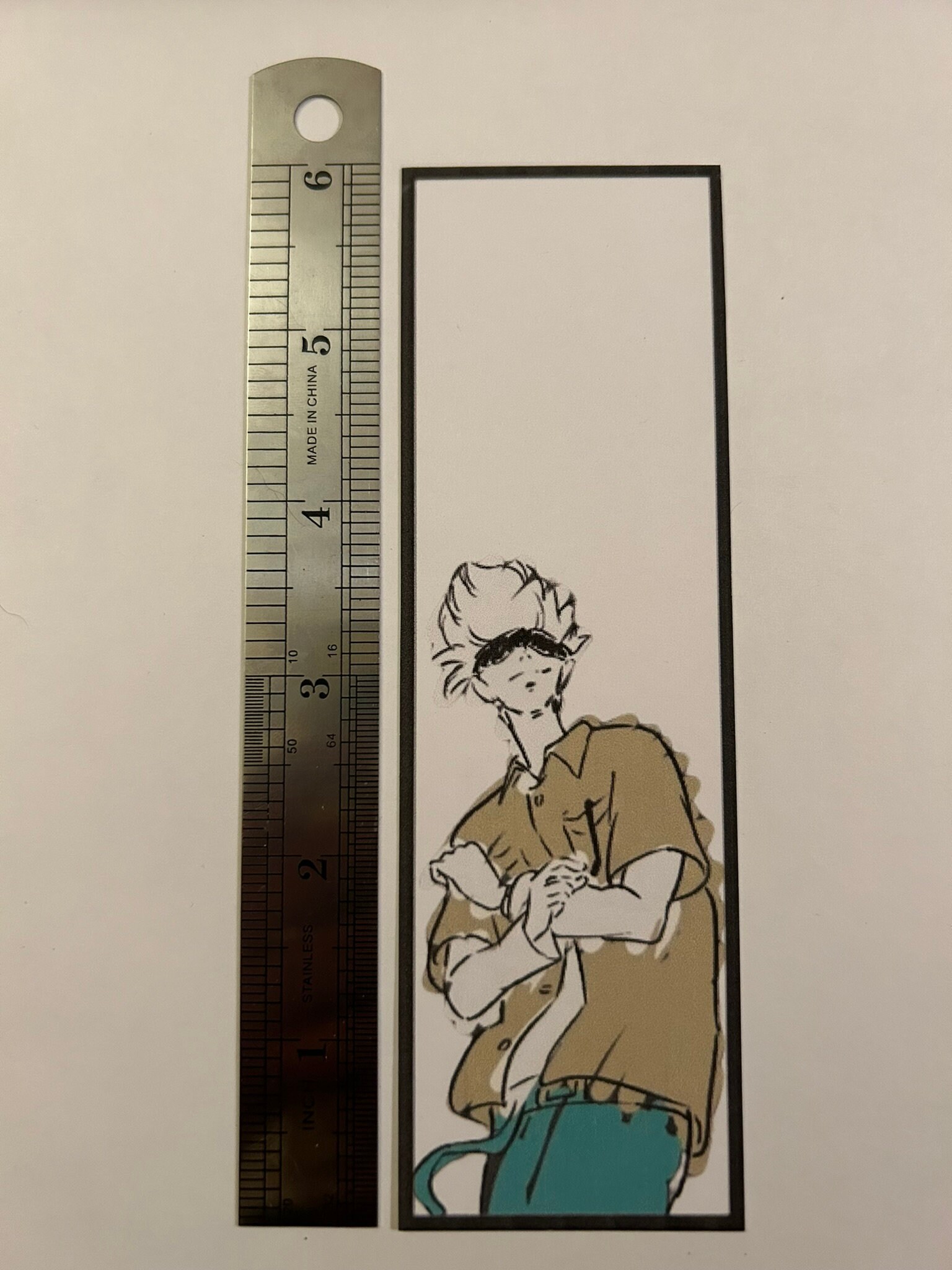 Jujutsu Kaisen S1 Outro Satoru Gojo Sketch Bookmark - Etsy