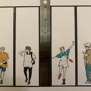 Jujutsu Kaisen S1 Outro Sketch Character Bookmarks Itadori Megumi ...