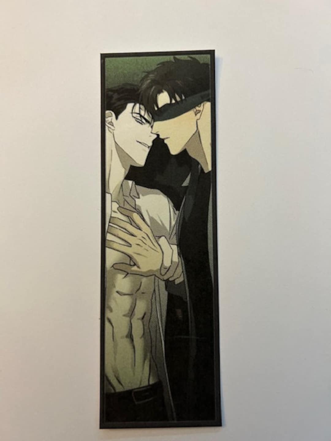 Under the Green Light BL Manhwa Bookmark Jin & Matthew - Etsy