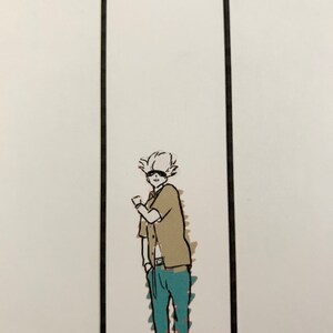 Jujutsu Kaisen S1 Outro Sketch Character Bookmarks Itadori Megumi ...
