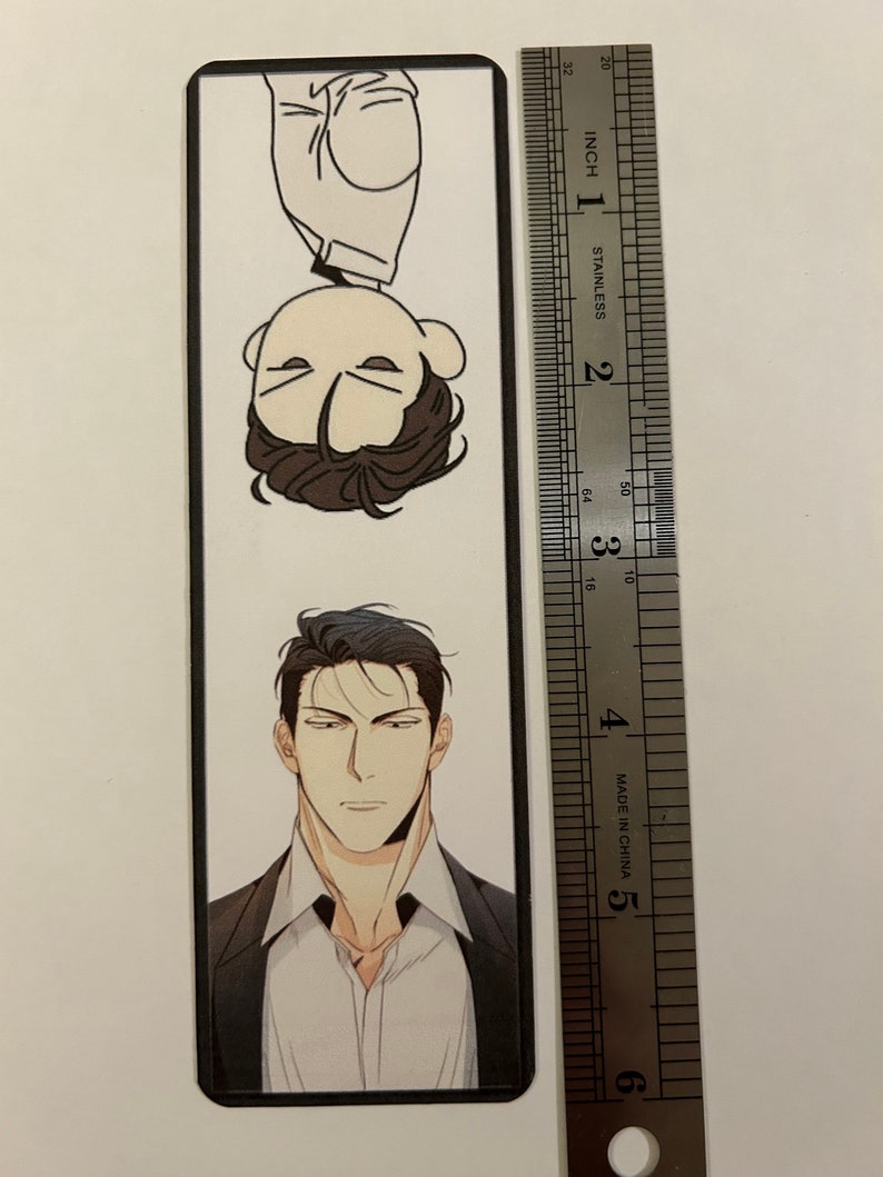 Dangerous Convenience Store BL Manhwa Ahjussi & Euijoon Chibi Bookmark ...
