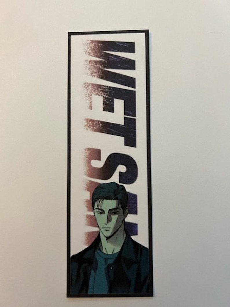 Wet Sand BL Manhwa Bookmark TJ Ian Jo - Etsy