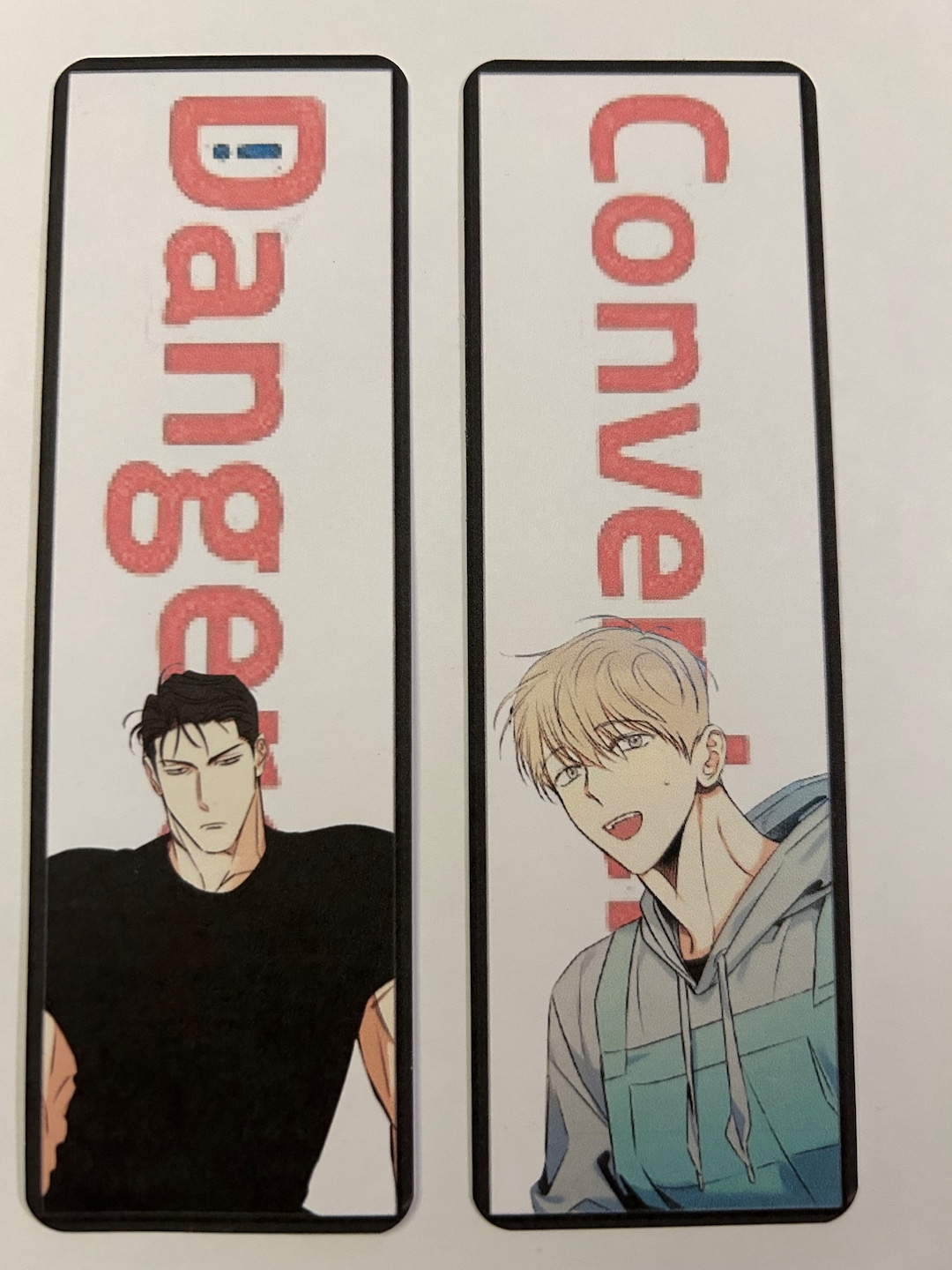 Dangerous Convenience Store BL Manhwa Ahjussi & Euijoon Bookmark - Etsy