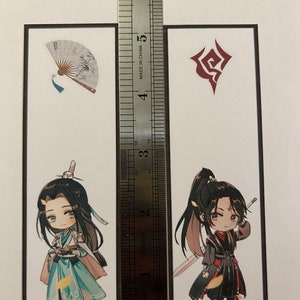 MXTX Scum Villain's Self Saving System SVSSS Chibi Character Bookmarks ...