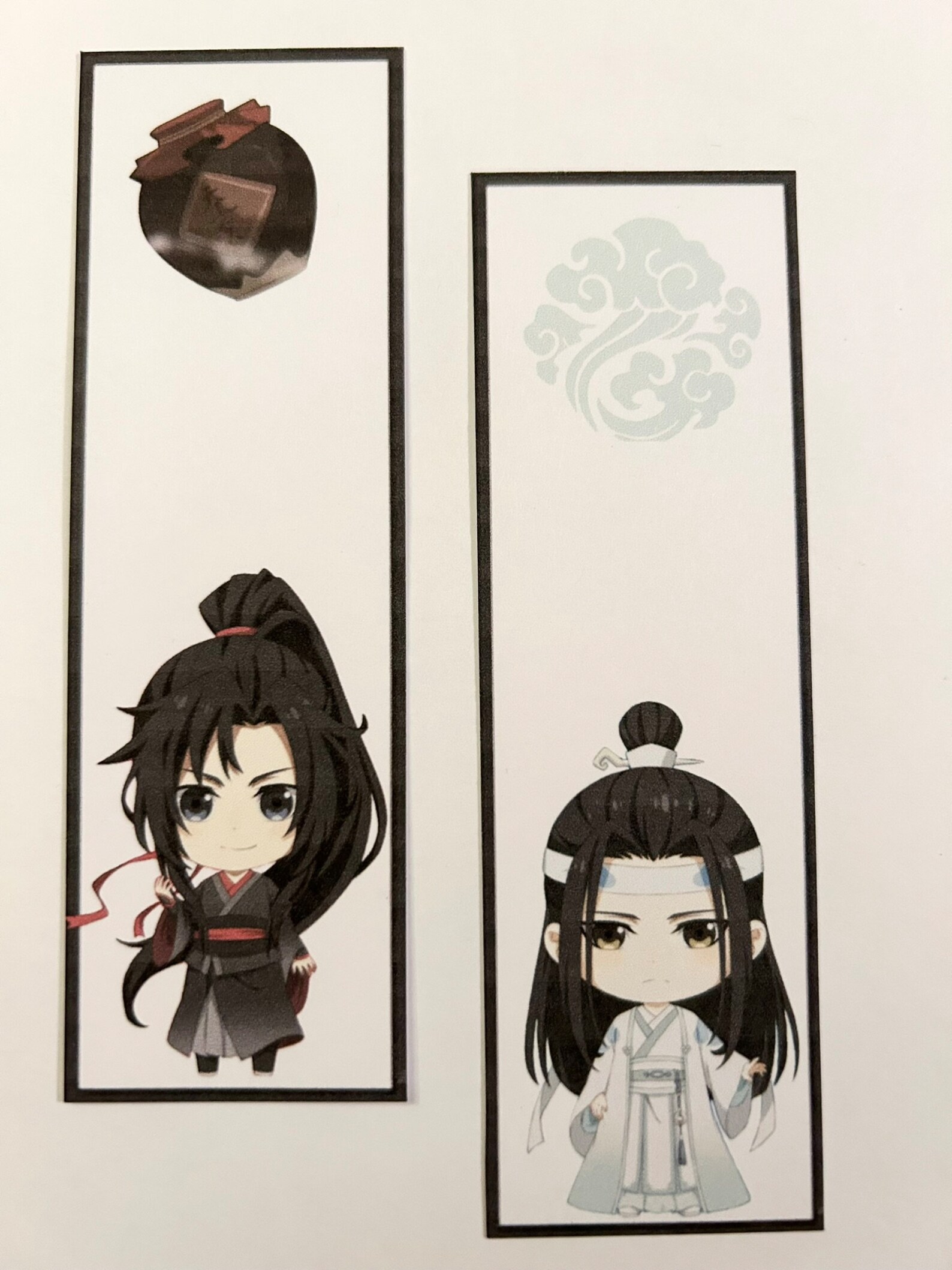 MXTX Grandmaster of Demonic Cultivation MDZS Chibi Character Bookmarks ...