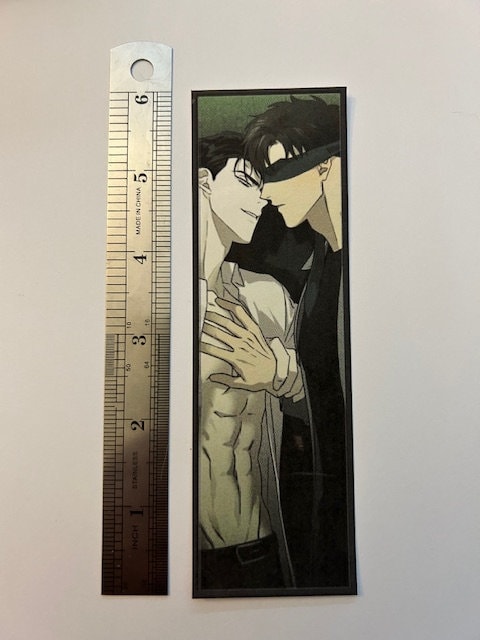 Under the Green Light BL Manhwa Bookmark Jin & Matthew - Etsy