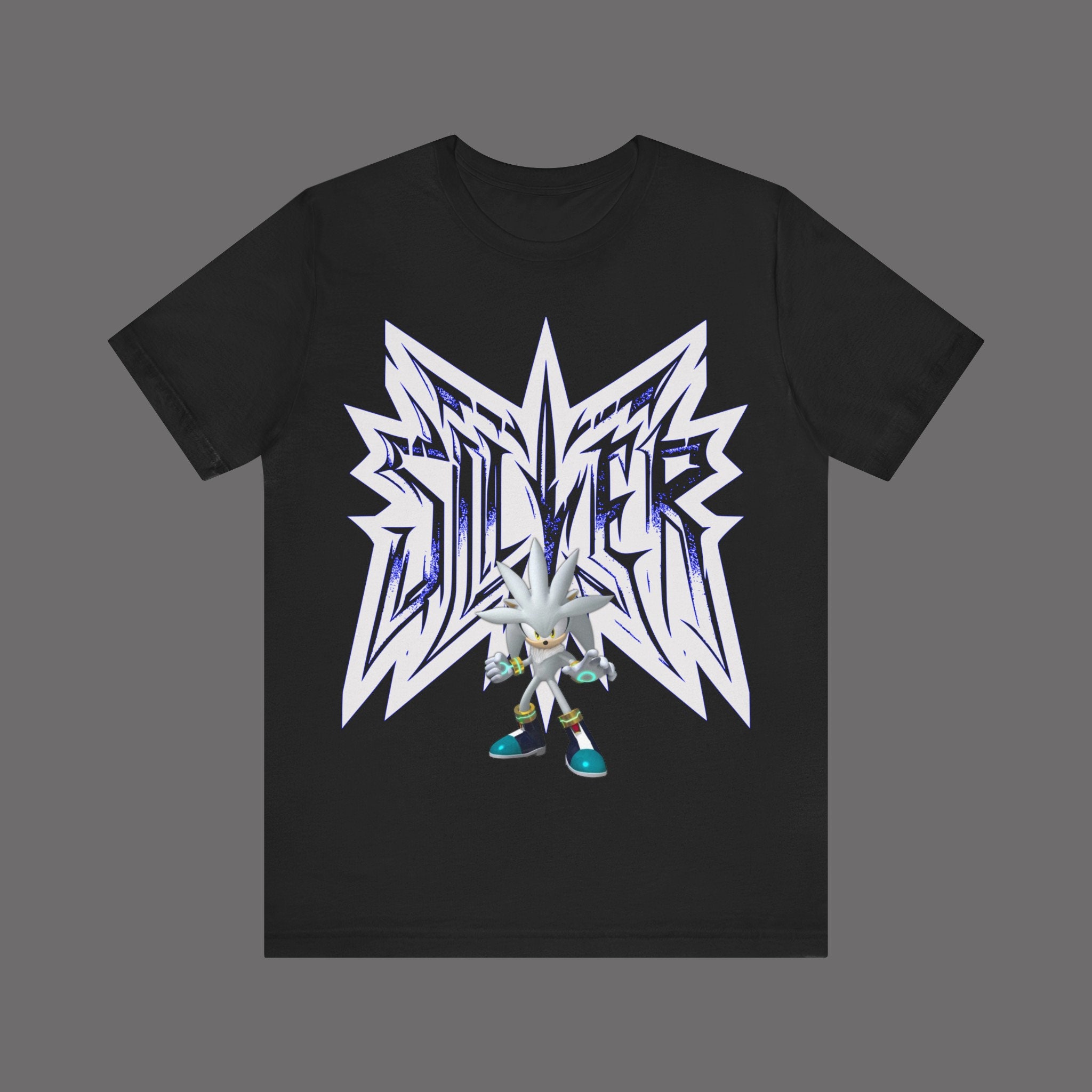 Silver the Hedgehog Shirt, Sega, Sonic Shirt, Gift For, Vintage Style ...