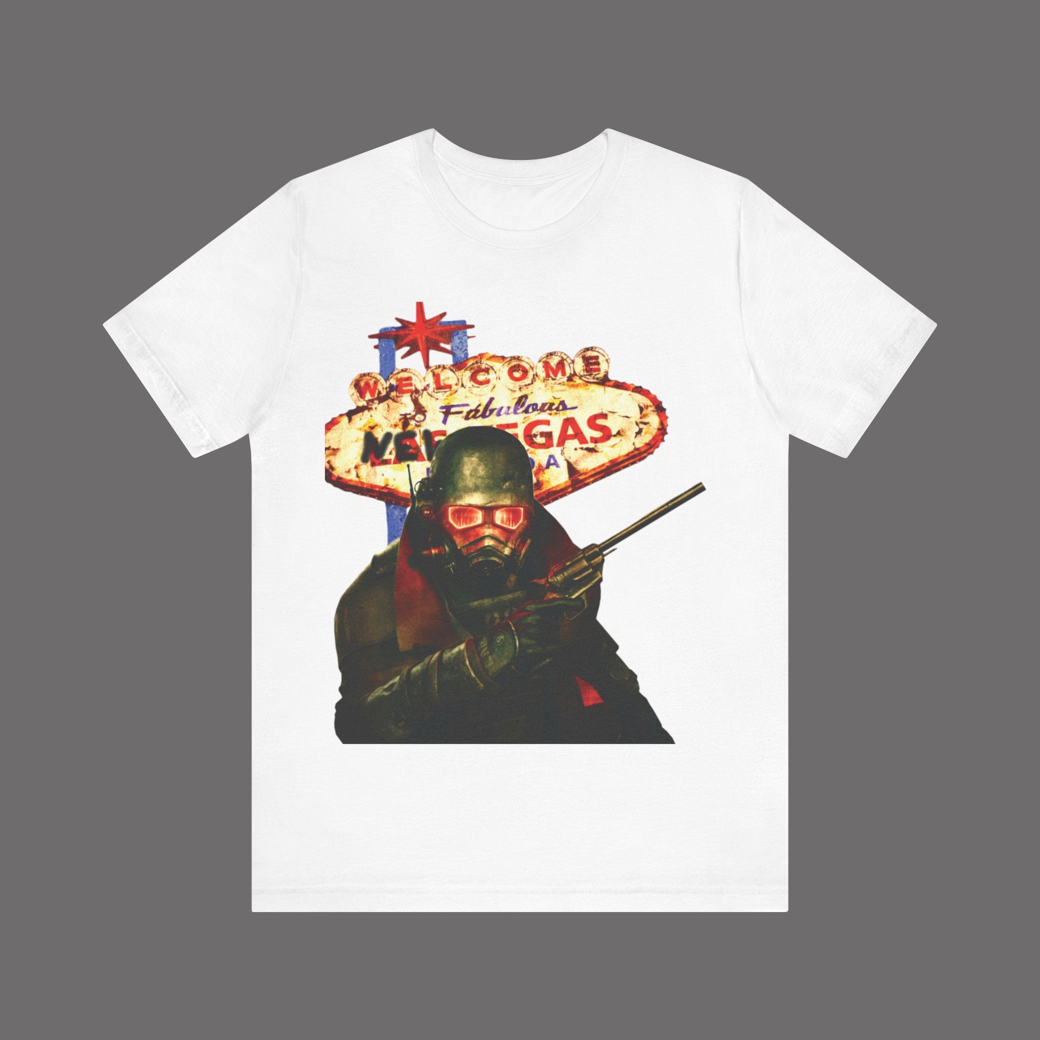 Fallout New Vegas Shirt, NCR Ranger, Bethesda, Vintage Style, Video ...