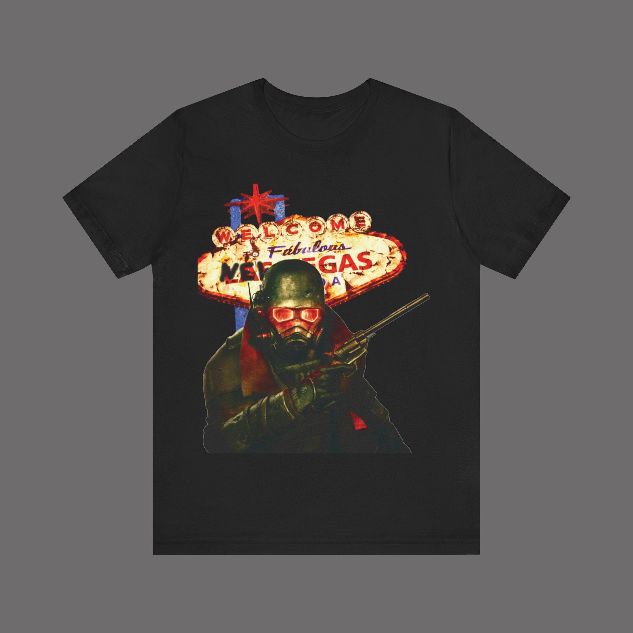 Fallout New Vegas Shirt, NCR Ranger, Bethesda, Vintage Style, Video ...