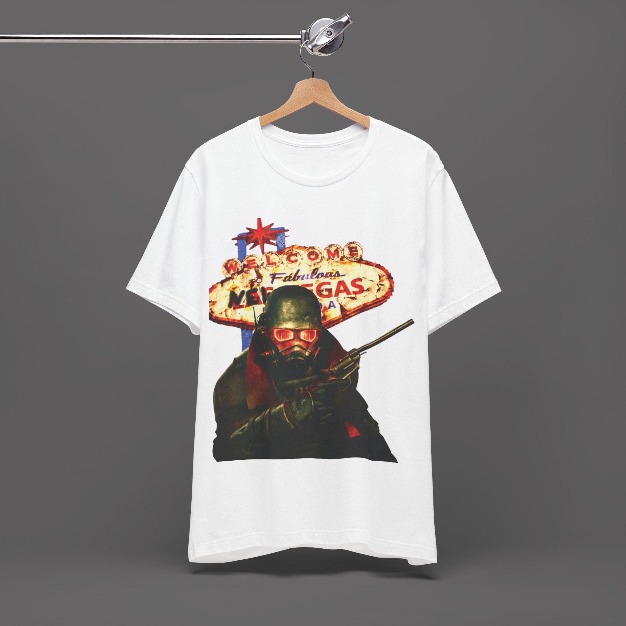 Fallout New Vegas Shirt, NCR Ranger, Bethesda, Vintage Style, Video ...
