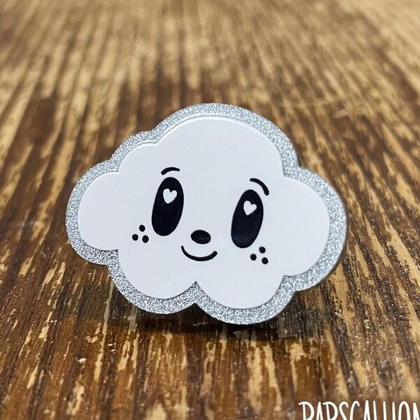 Cloud Brooch - Etsy