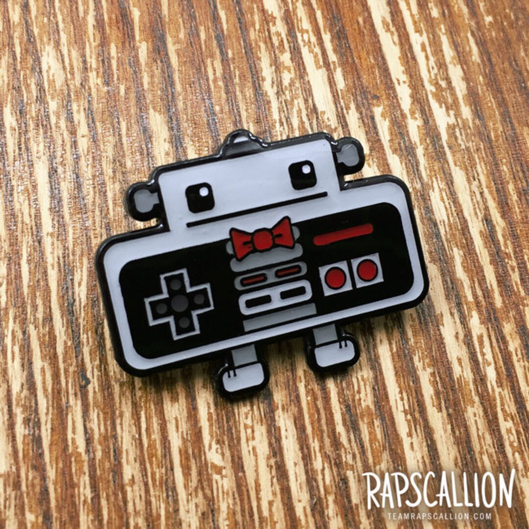 NES Enamel Lapel Pin - Nintendo Inspired - SECONDS - Etsy