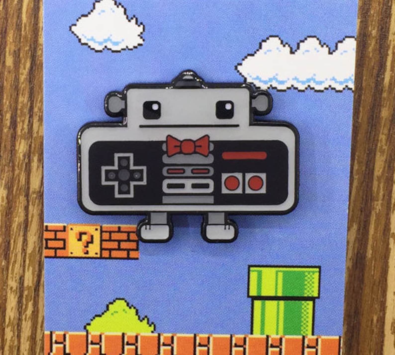 NES Enamel Lapel Pin Nintendo Inspired SECONDS - Etsy