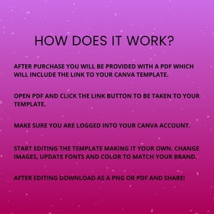 Event Planner Social Media Template: DIY Promo (canva, Instant Download ...