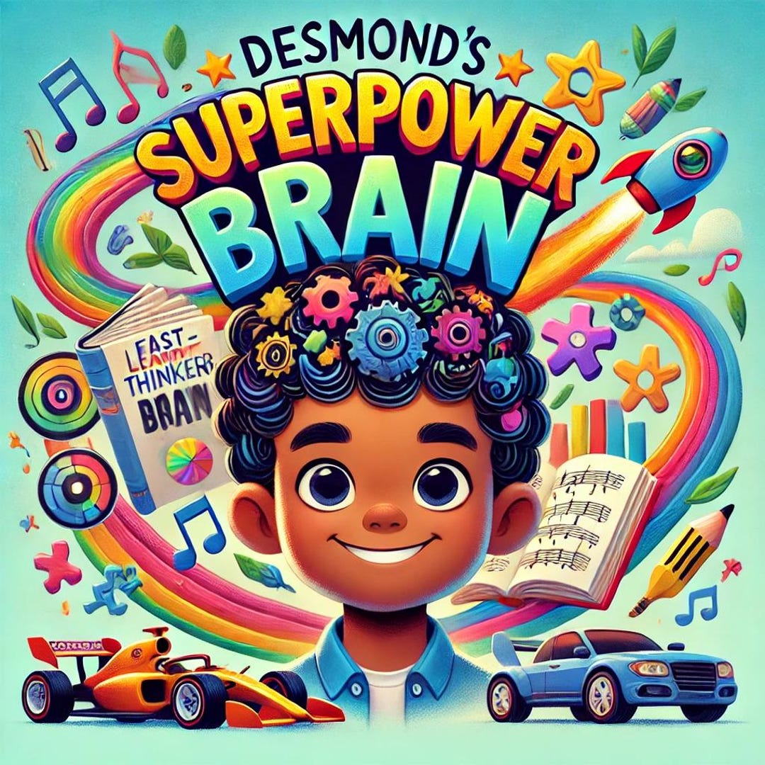 Desmond’s Superpower Brain - Etsy