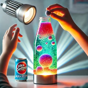 Create Your Own Lava Lamp! DIY Science Kit for Kids, Fun STEM ...