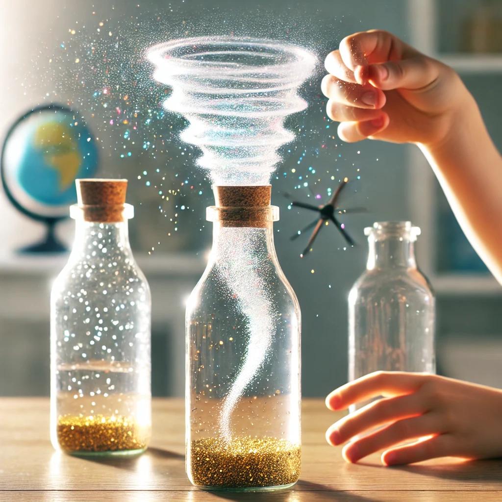 Create Tornado in a Bottle! DIY Science Kit for Kids, Fun STEM ...