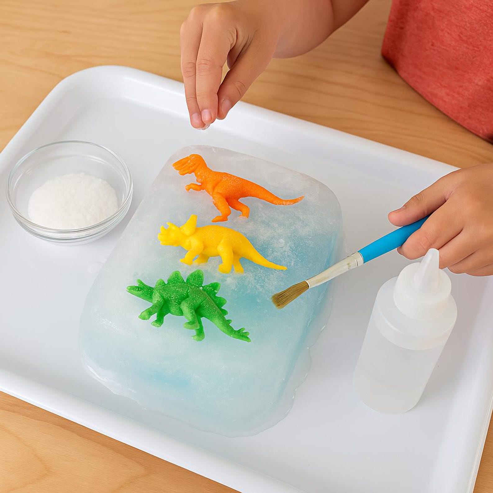Frozen Dinosaur Dig: Fun STEM Ice Excavation & Sensory Activity for ...
