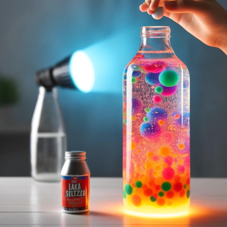 Create Your Own Lava Lamp! DIY Science Kit for Kids, Fun STEM ...