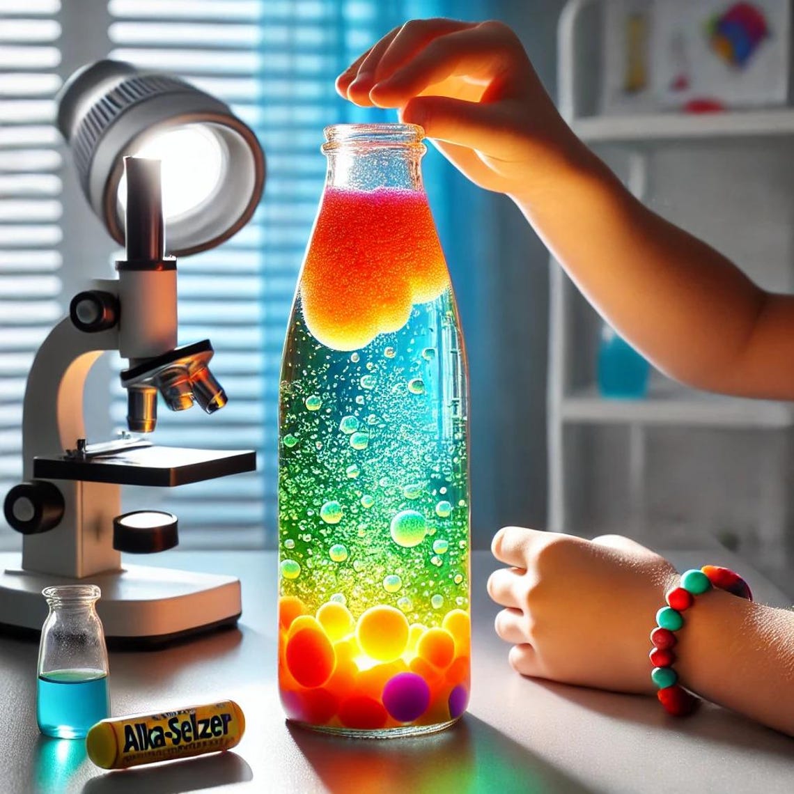 Create Your Own Lava Lamp! DIY Science Kit for Kids, Fun STEM ...