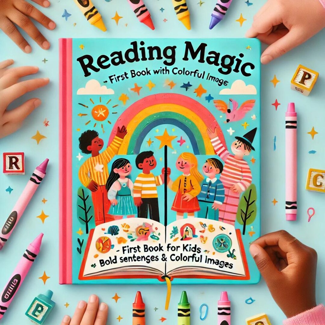Reading Magic – Bold First Words Book With Colorful Images | Fun Early ...