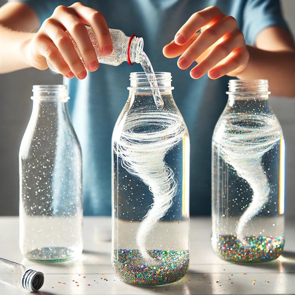 Create Tornado in a Bottle! DIY Science Kit for Kids, Fun STEM ...