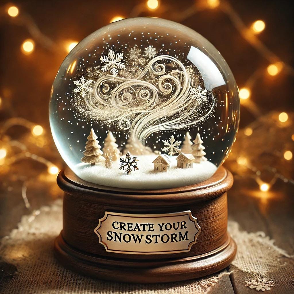 Create Your Own Snowstorm In A Jar Fun Science Kit For Kids Diy