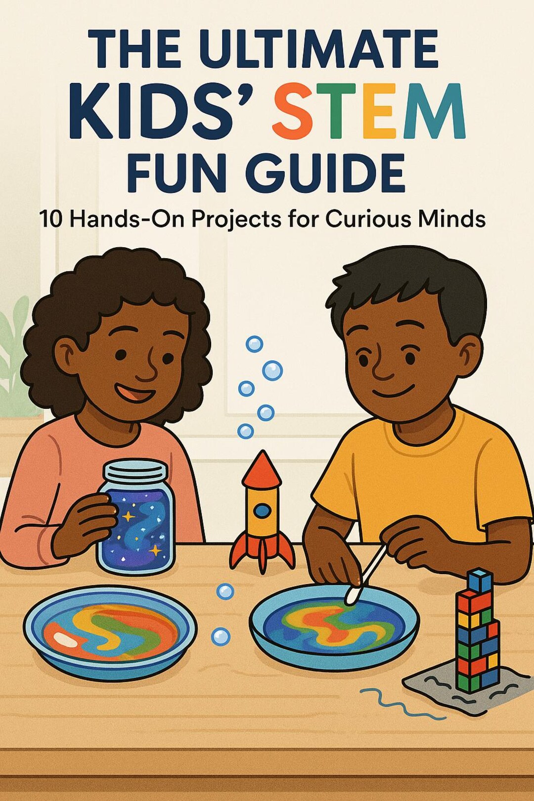 10 Fun & Easy STEM Projects for Kids, Science Experiments, Engineering ...
