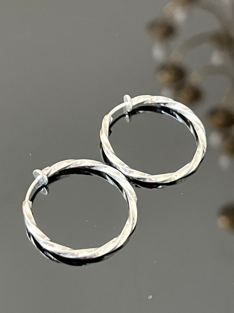 DYO Collection Design Your Own Clip on Hoops Silver Plated - Etsy