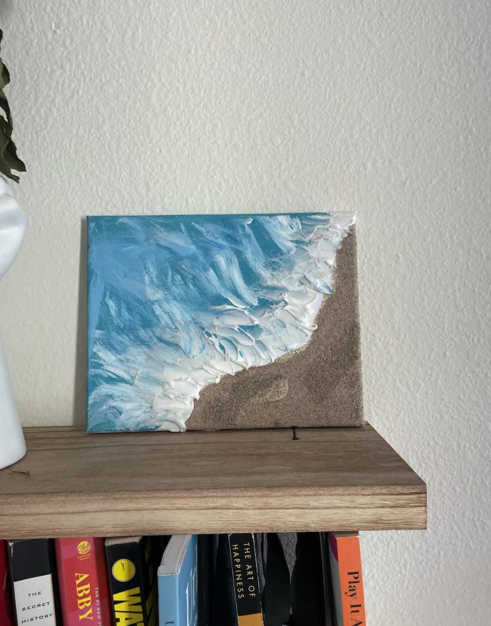 Textured Ocean Wave Painting - Sand - Etsy