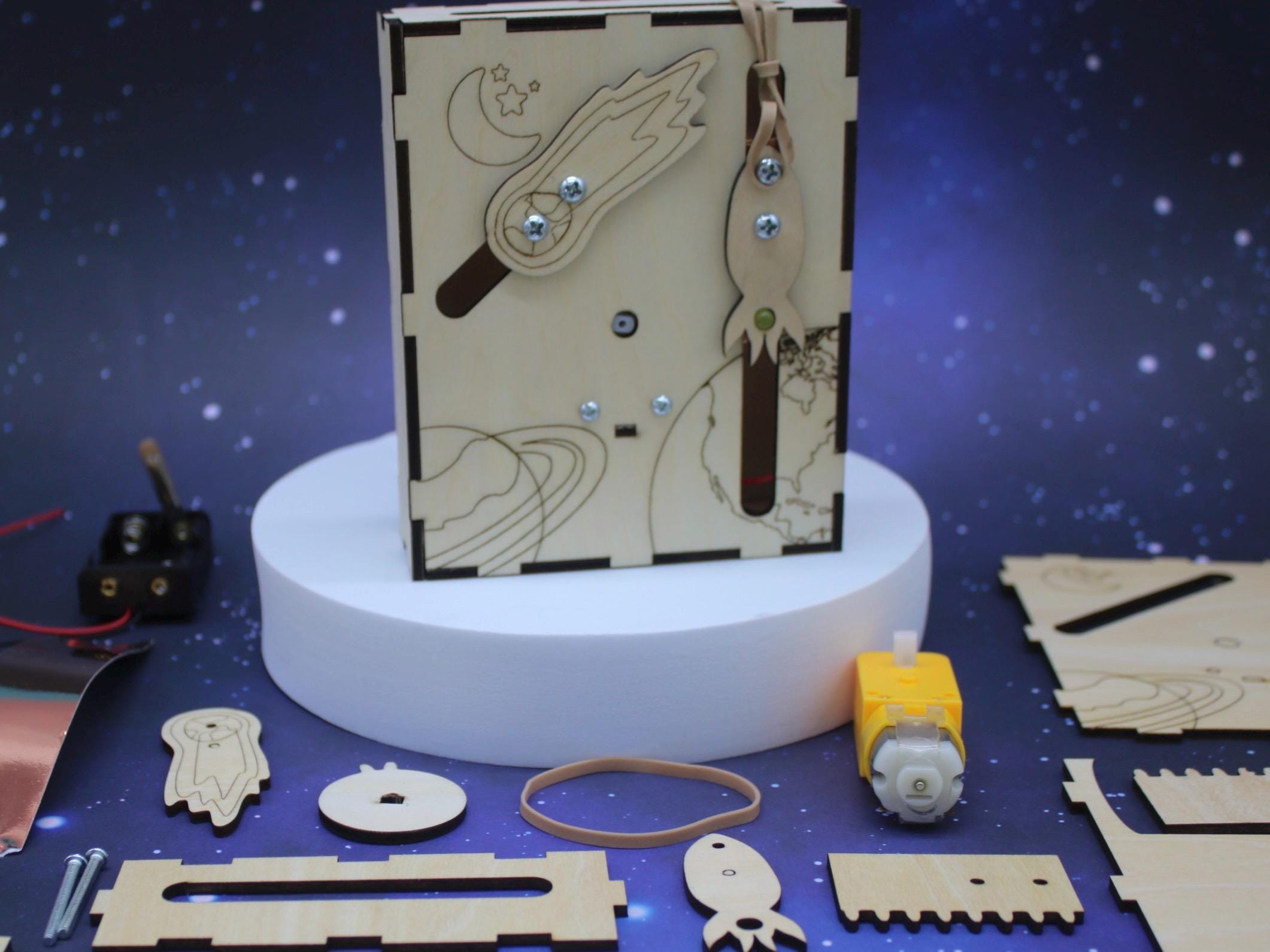 DIY Rocket Launcher Space STEM Kit - Learning Kits for Kids - Etsy