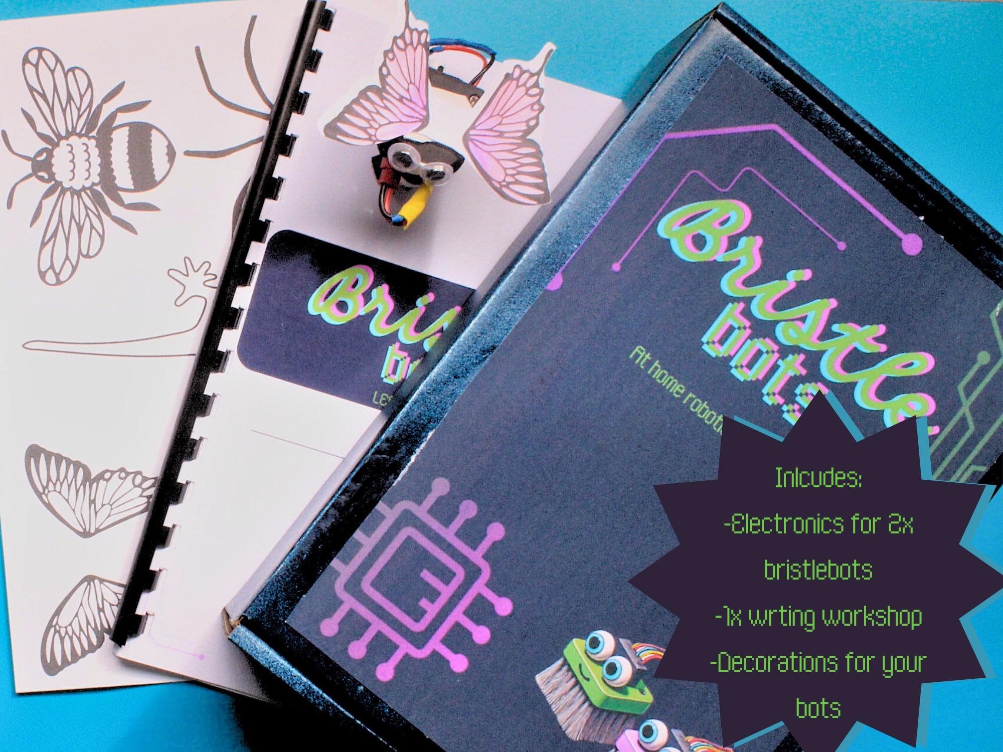 At-home Science, Bristlebots STEM Kit, Ages 8+ - Etsy