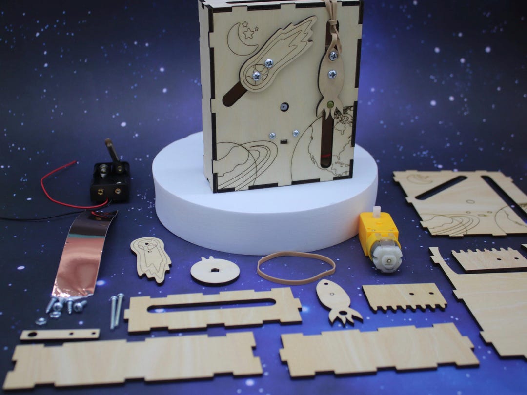 DIY Rocket Launcher Space STEM Kit - Learning Kits for Kids - Etsy